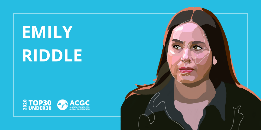 Emily Riddle - Top 30 Under 30 Alberta Alumni of 2020