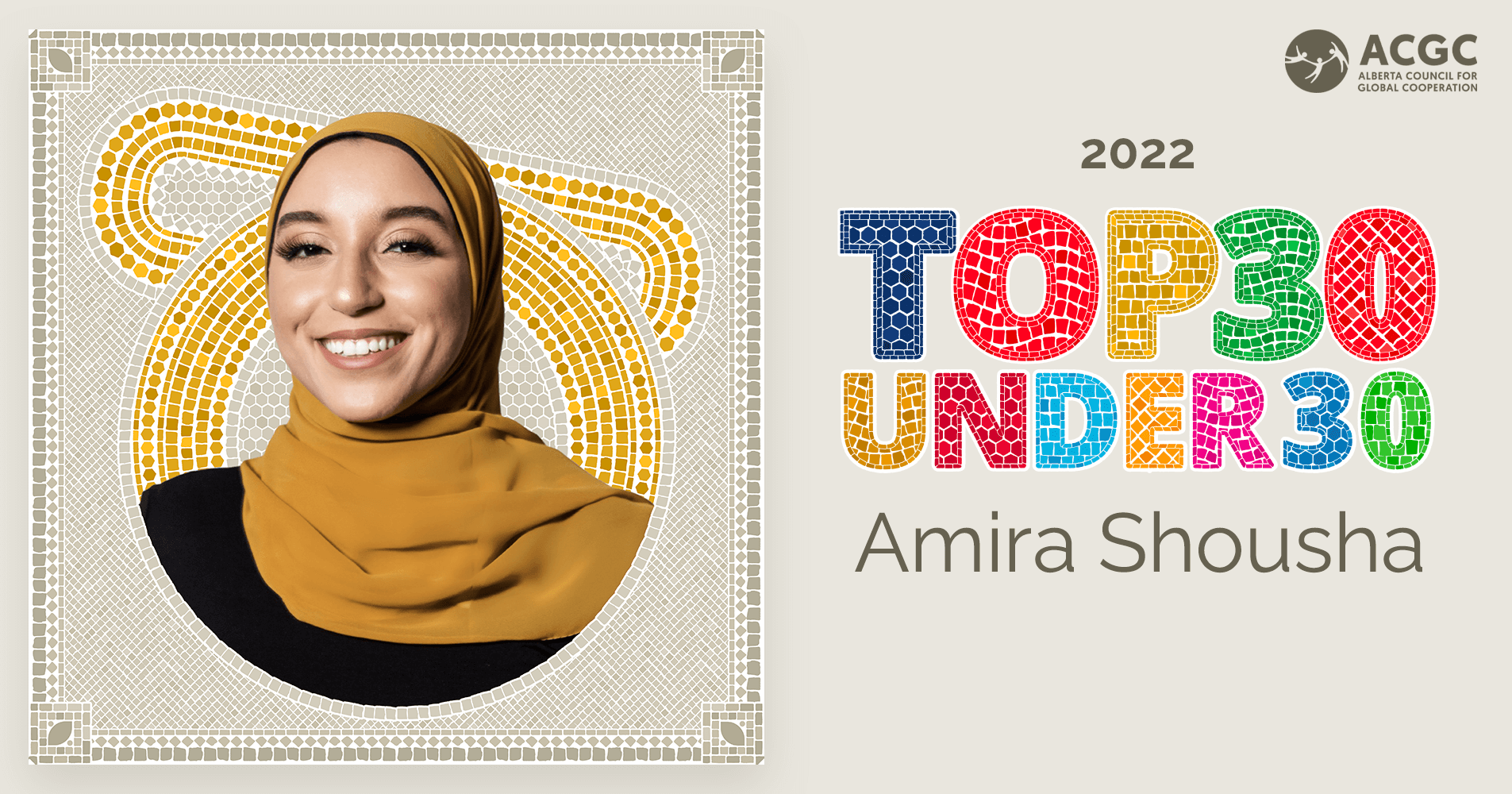 Amira Shousha - Top 30 Under 30